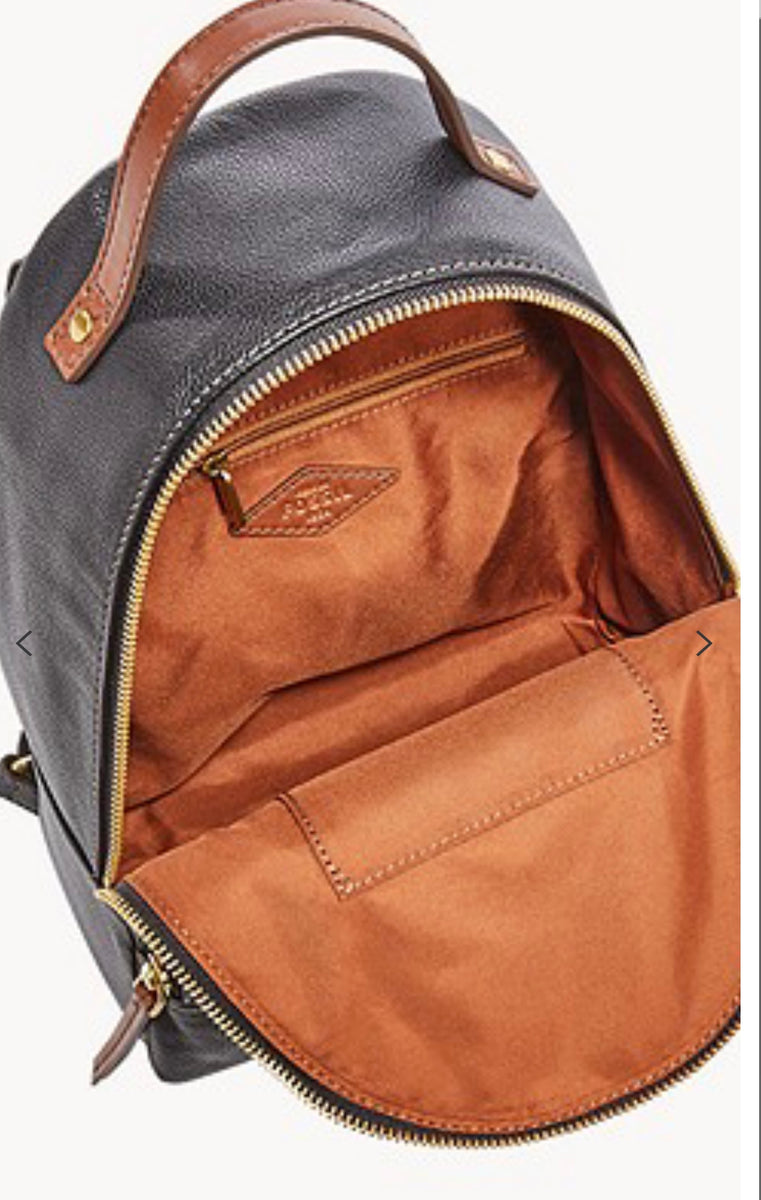 Leather Mini Backpack-Fossil – The Enchanted Brush